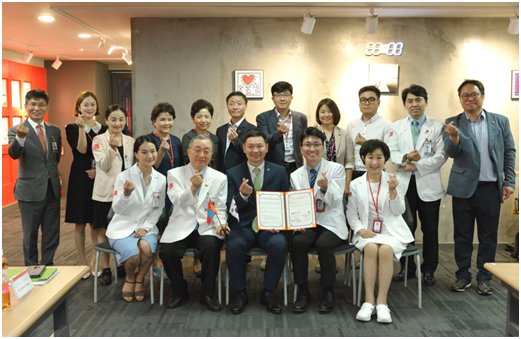 H+양지병원, 몽골 GHSSS와 의료협약 체결