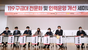 응급의학과 의사들 "119구급대원 업무 범위 확대 필요"